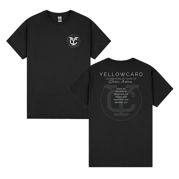 Yellowcard — Yellowcard Official Merchandise — Band T-Shirts